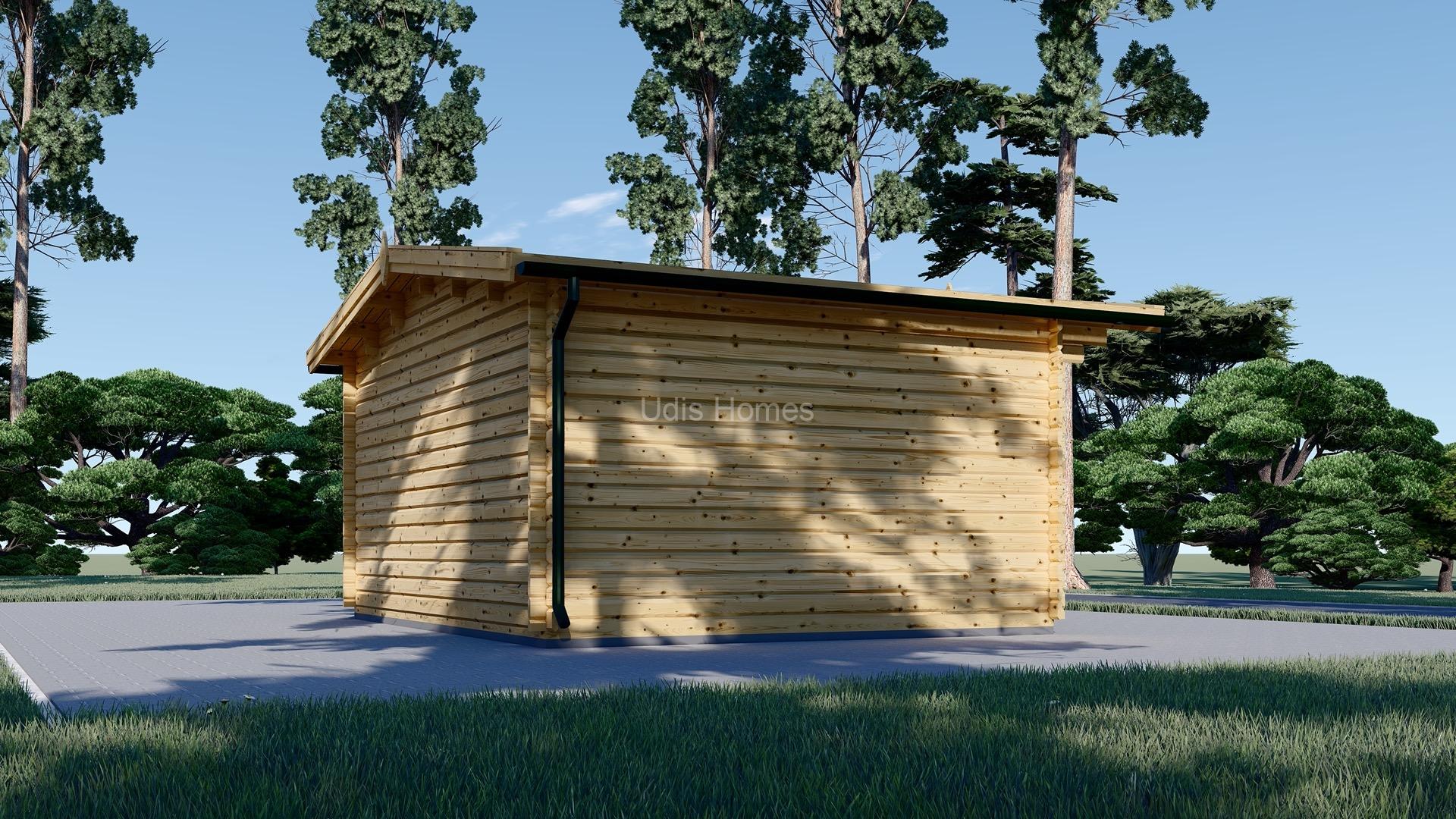Casa de gradina PESCARUS (44 mm) 5x4 m 20 mp - Udis.ro